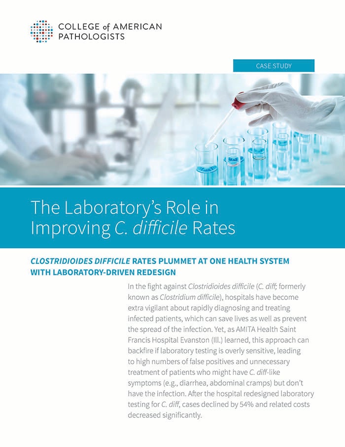 The Laboratory’s Role in Improving C. difficile Rates | HFM Magazine