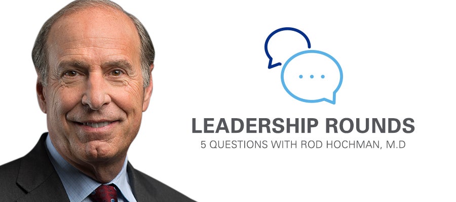 Chair File: Leadership Rounds with Tom Priselac, CEO of Cedars-Sinai ...