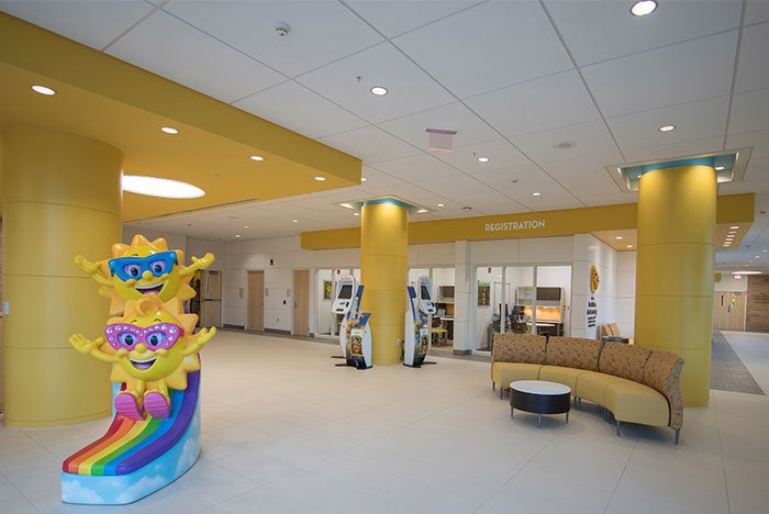 Children’s hospital design keeps it light in more ways than one | HFM ...