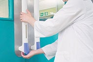New door handle with sanitizer aims to make hand hygiene easy | HFM ...